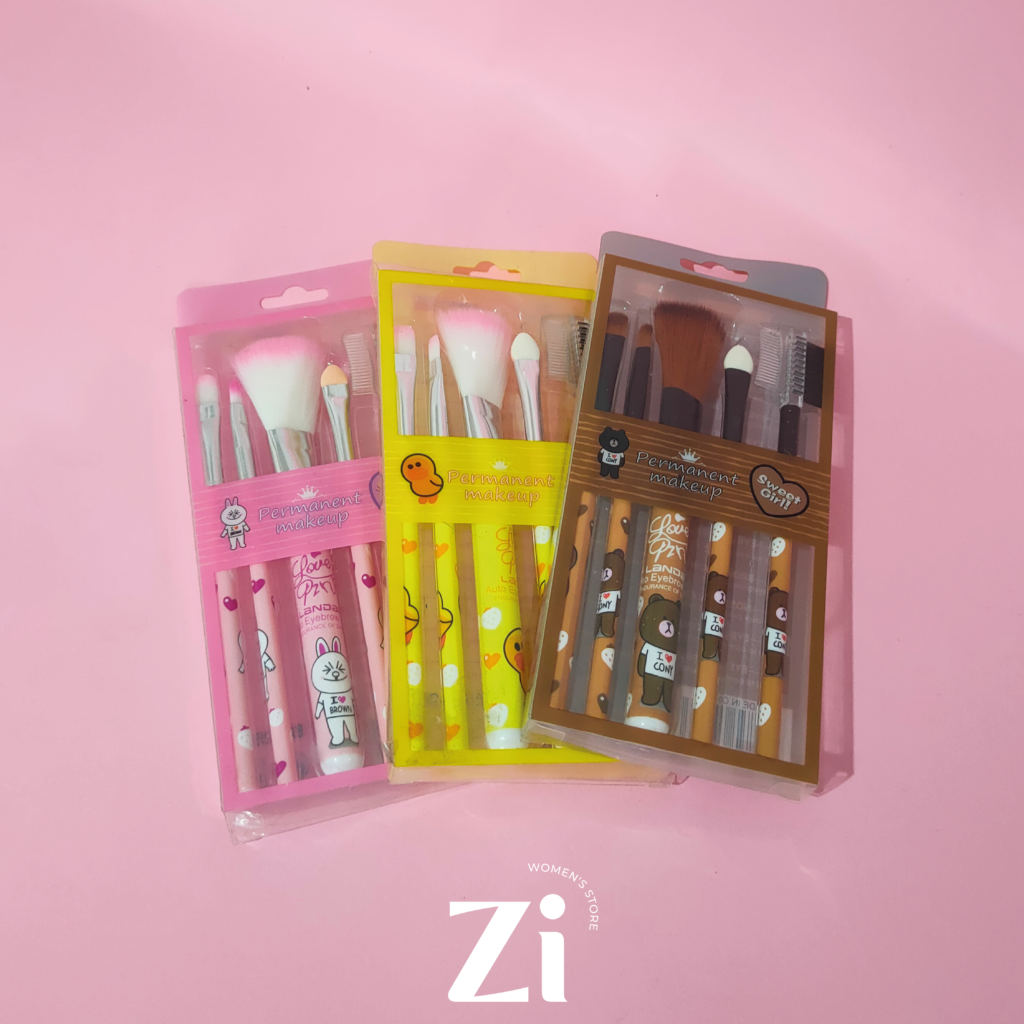 Set de 5 Mini Brochas – Zirenamy